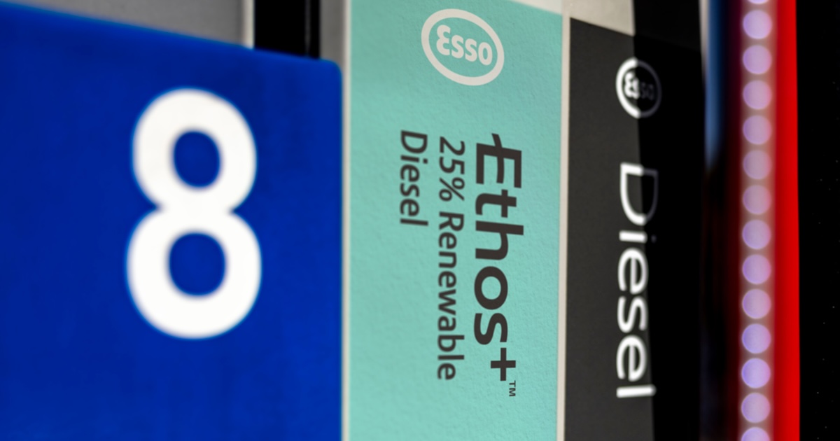 Esso Ethos⁺™ 25% Renewable Diesel